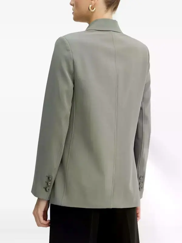 Guess Fiona Double-breasted Blazer - Grey
