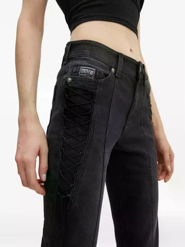 Versace Lace-up Jeans