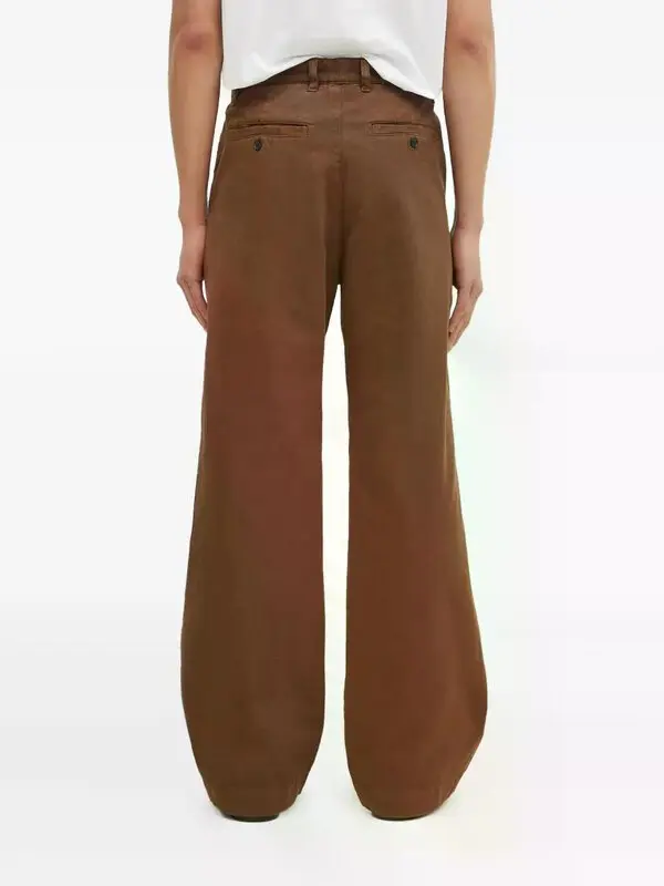 Wood Wood Pleated-front Trousers
