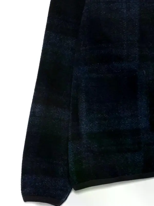 Universal Works Checked Cardigan - Blue