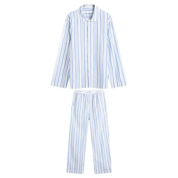 Calvin Klein Cotton Poplin Pyjama Set - White