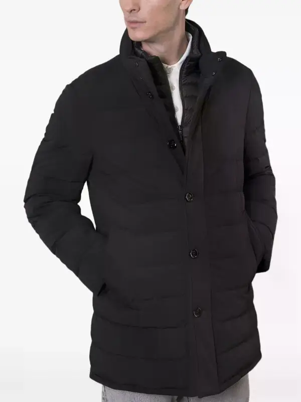 MOORER Layered Down-padded Coat