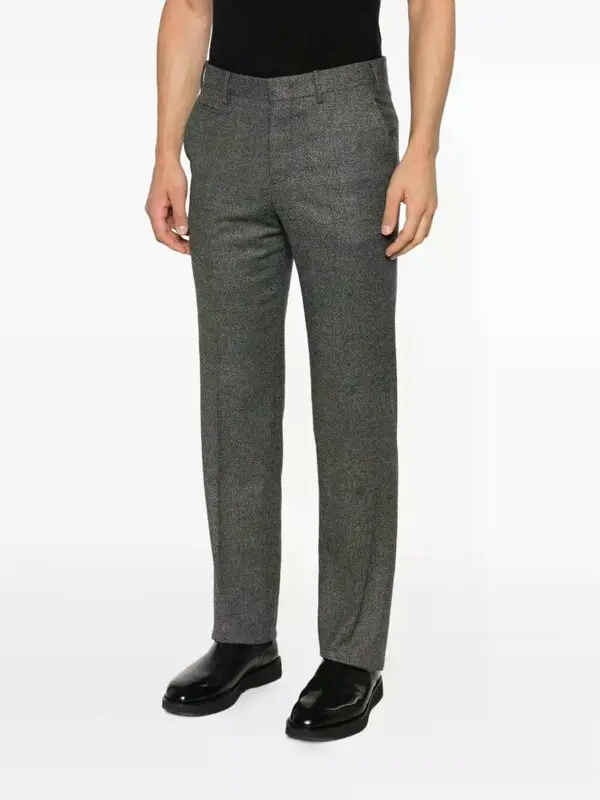 PT TORINO Textured Trousers - Grey