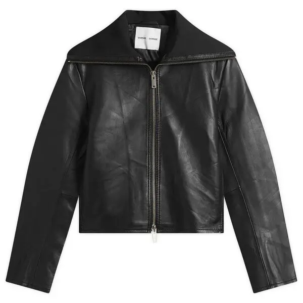 SAMSØE SAMSØE Sashira Leather Jacket