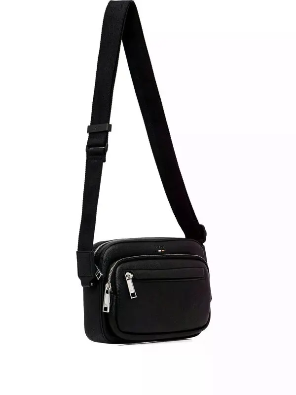 Hugo Boss Logo-detail Messenger Bag - Black