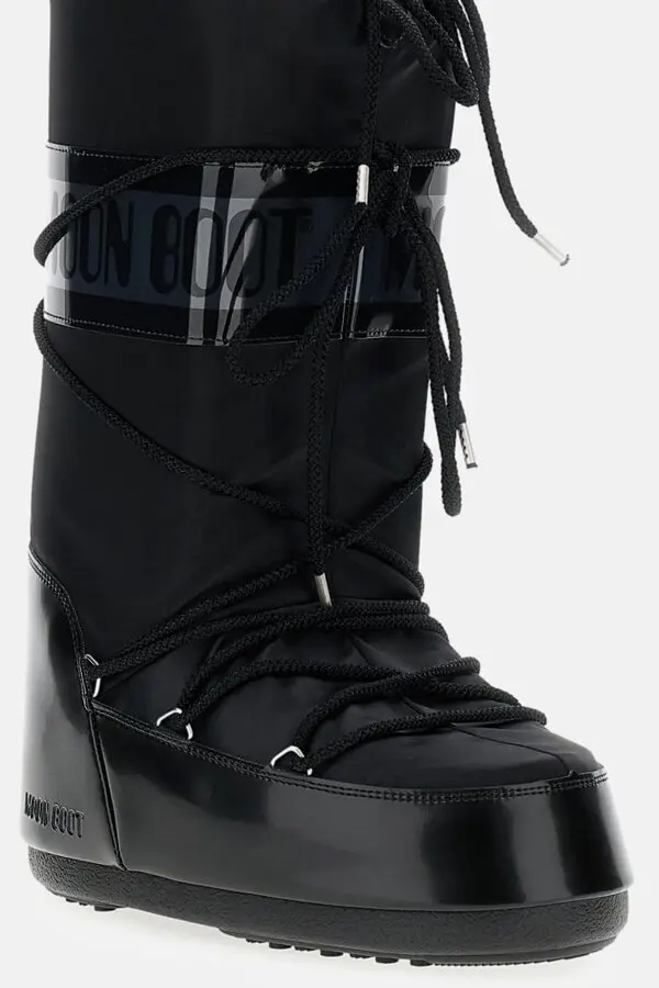 Moon Boot Icon Glance Boots - Black