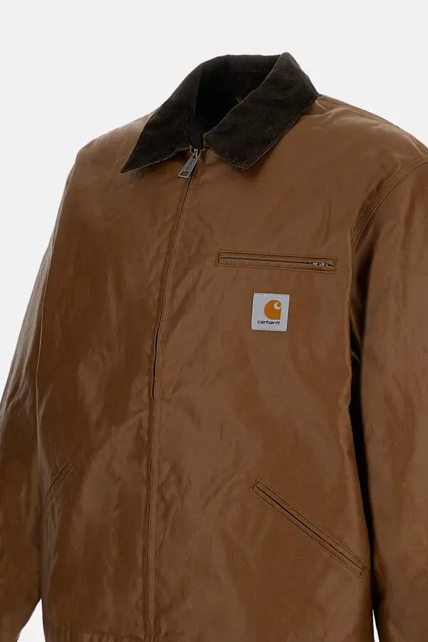 Carhartt Work In Progress Og Dean Cotton Canvas Blazer - Brown