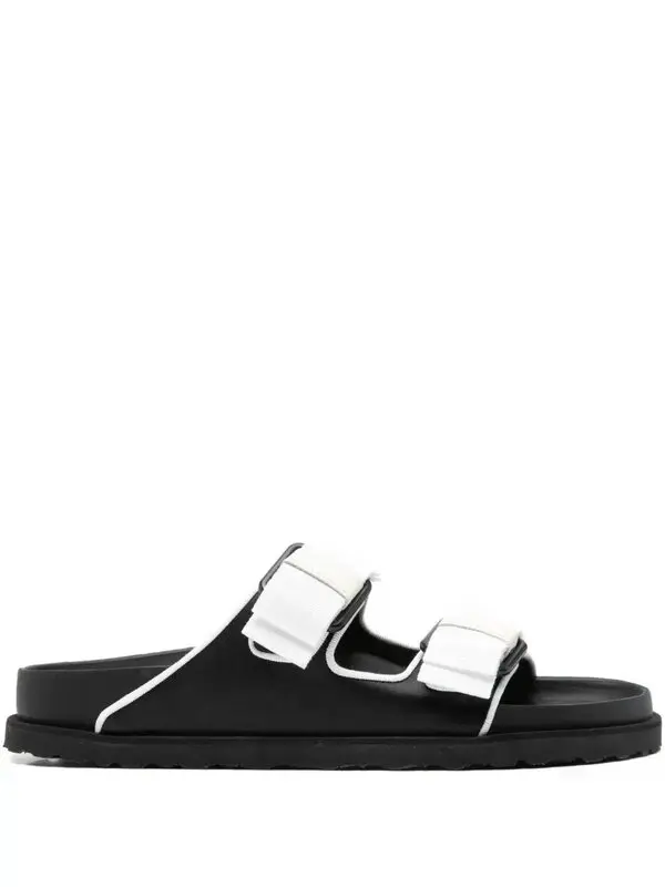 BIRKENSTOCK Berlin Arizona Leather Sandals - Black
