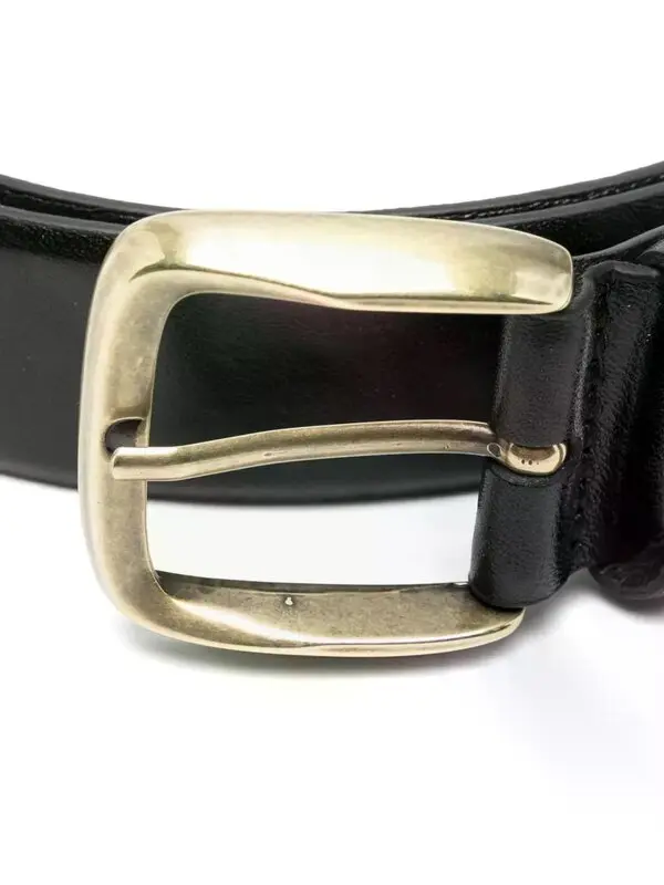 Aspesi Buckle Leather Belt
