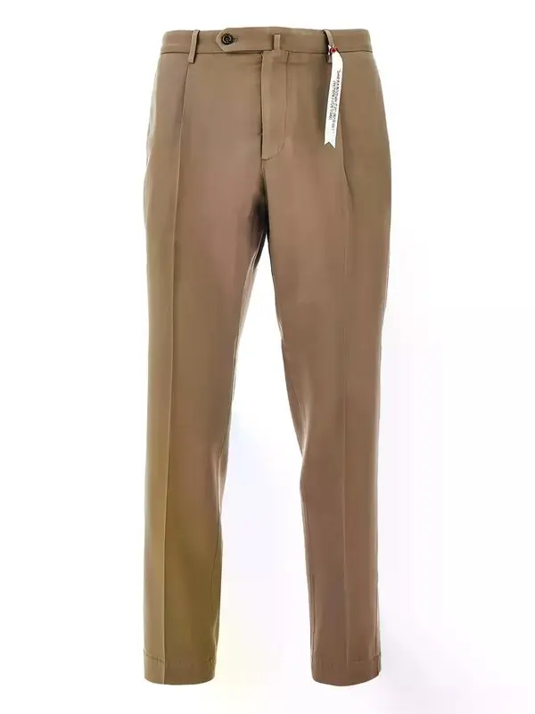 SANTANIELLO Pleated Front Trousers