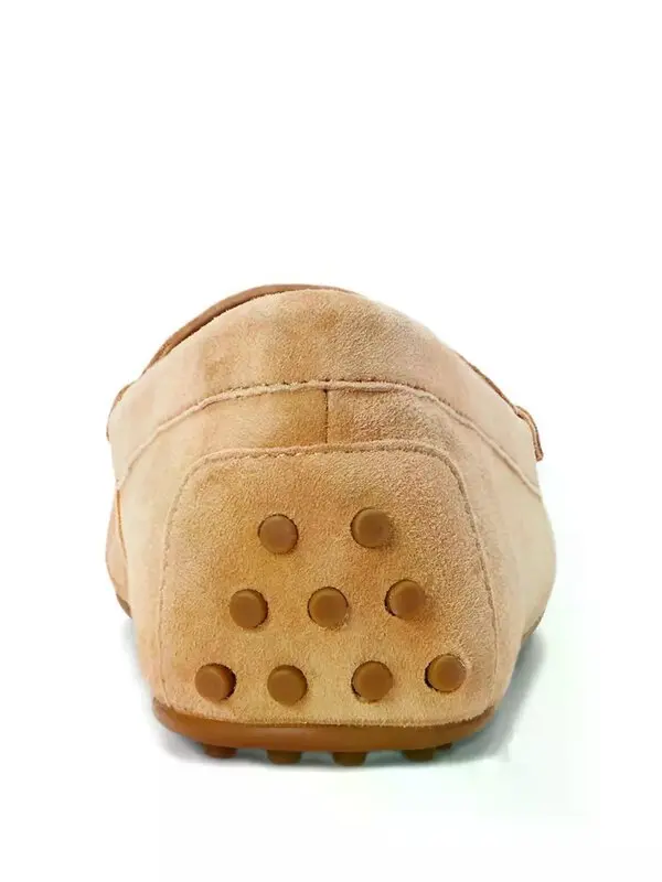 Ralph Lauren Barnsbury Logo-plaque Loafers - Neutrals