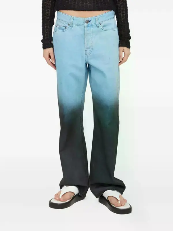 WON HUNDRED Ombre-design Trousers