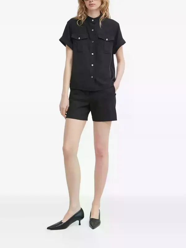 Theory Button-up Shirt With Pocket Detail