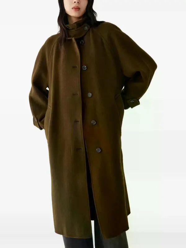 STUDIO TOMBOY Single-breasted Wool Coat - Brown