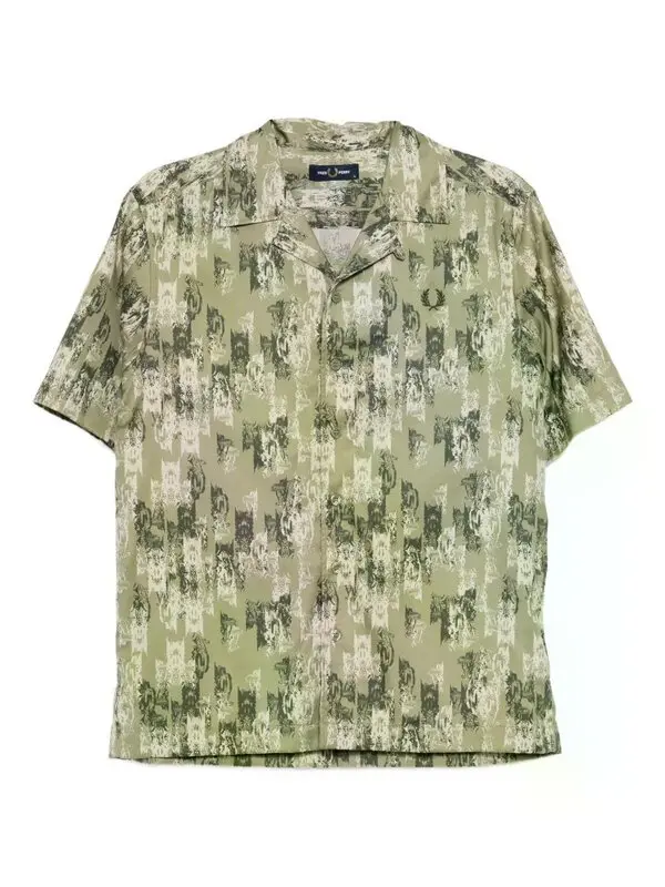 Fred Perry Graphic-print Shirt