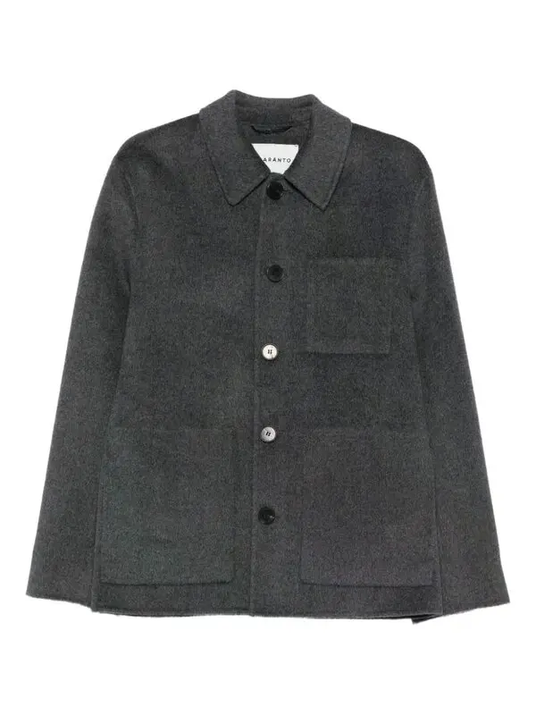 AMARANTO Point-collar Shirt Jacket