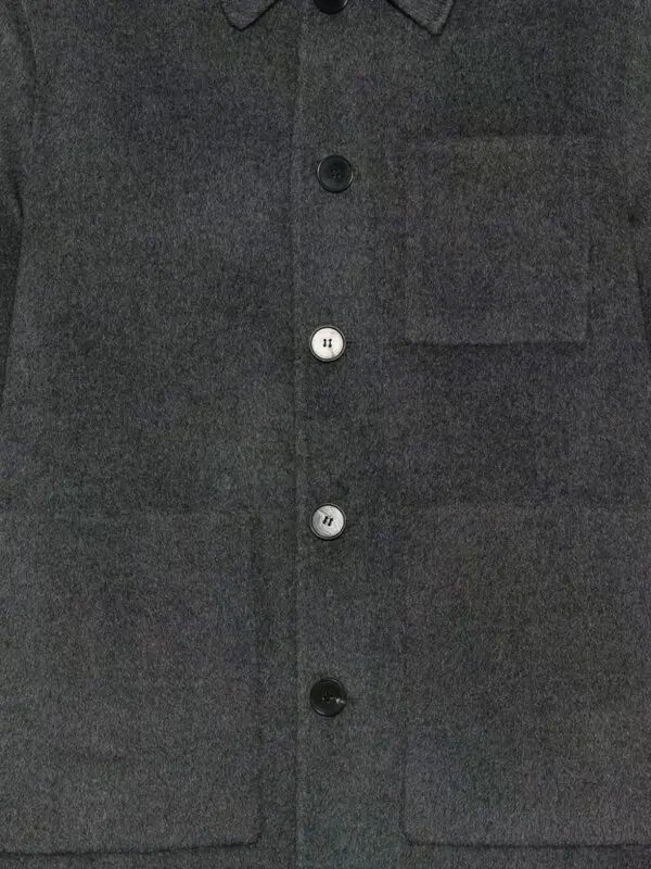 AMARANTO Point-collar Shirt Jacket