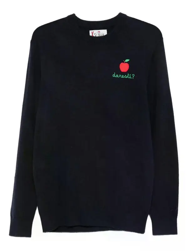 MC2 SAINT BARTH Apple-motif Wool Sweater