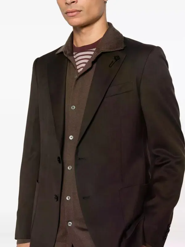 LARDINI Button-fastening Blazer
