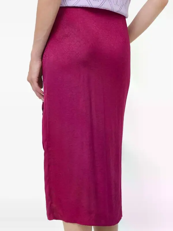 TWINSET Midi Skirt With Ruffle Detail