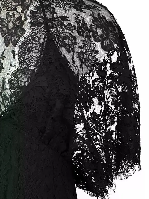 Chloé Lace Ruffled Blouse