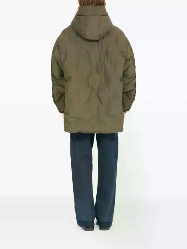 MAISON MARGIELA Hooded Padded Jacket - Green