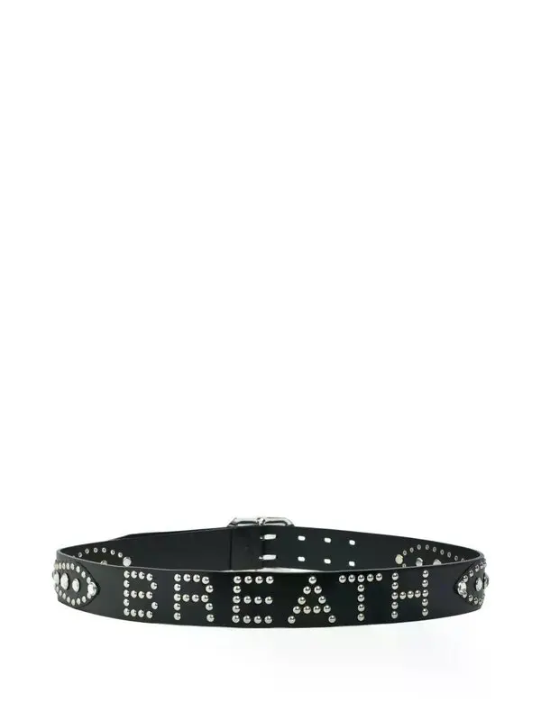BREATH Studded Leather Belt