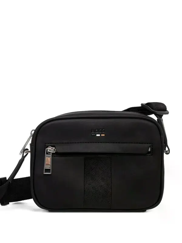 Hugo Boss Logo-detail Messenger Bag - Black