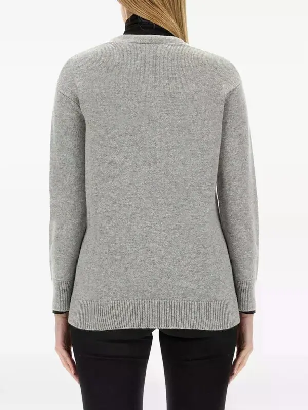 Max Mara Buttoned Cardigan - Grey