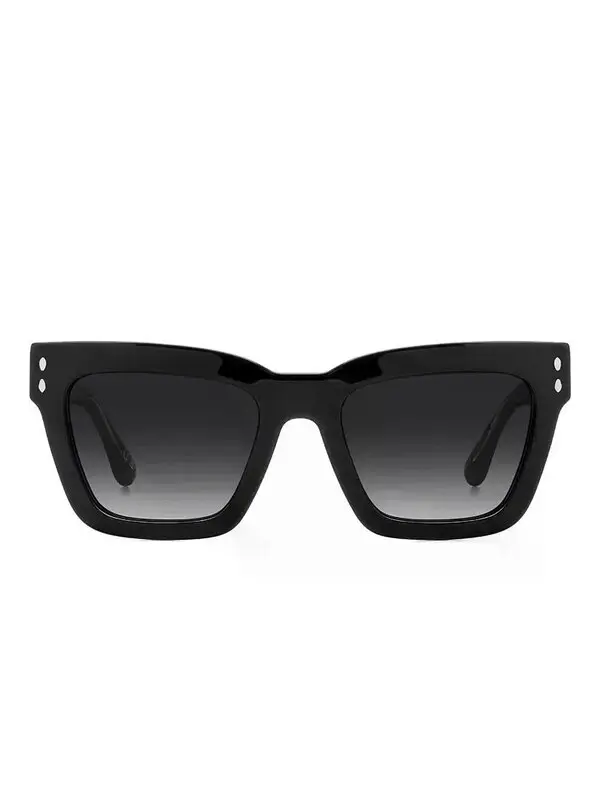 Isabel Marant Logo-print Sunglasses - Black