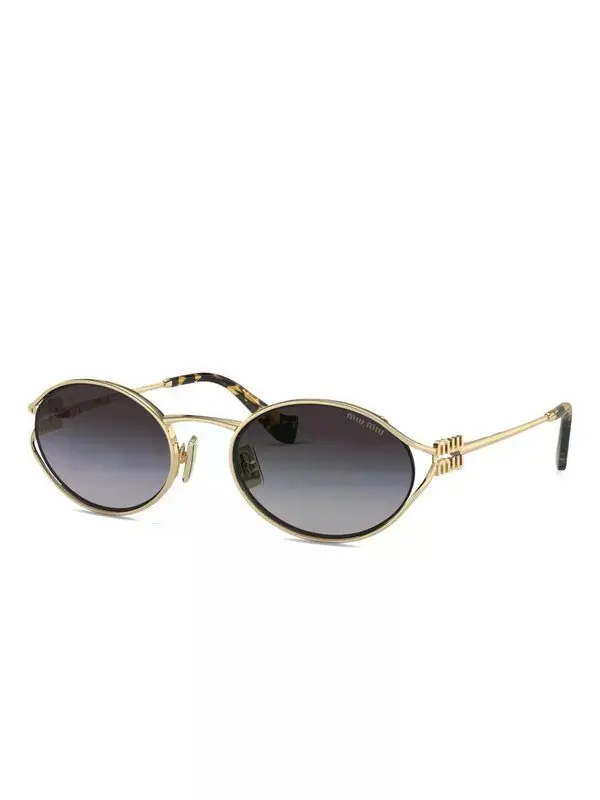 Miu Miu Oval-frame Sunglasses
