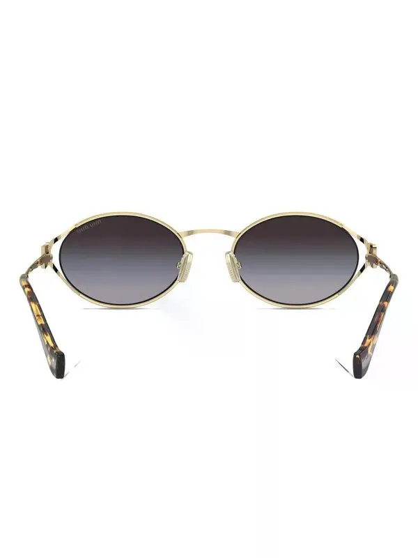 Miu Miu Oval-frame Sunglasses