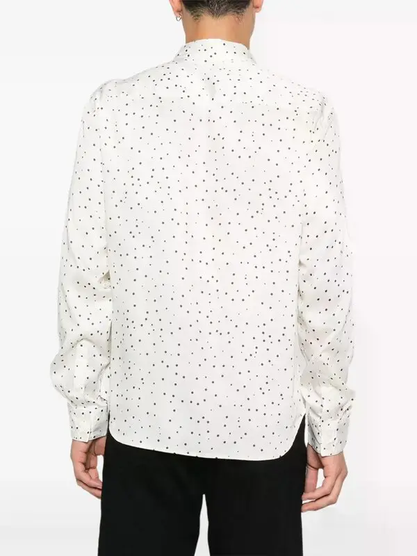 John Varvatos Dotted-pattern Shirt