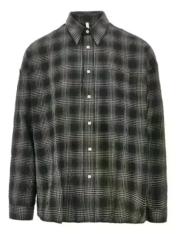 SUNFLOWER Checked-pattern Shirt