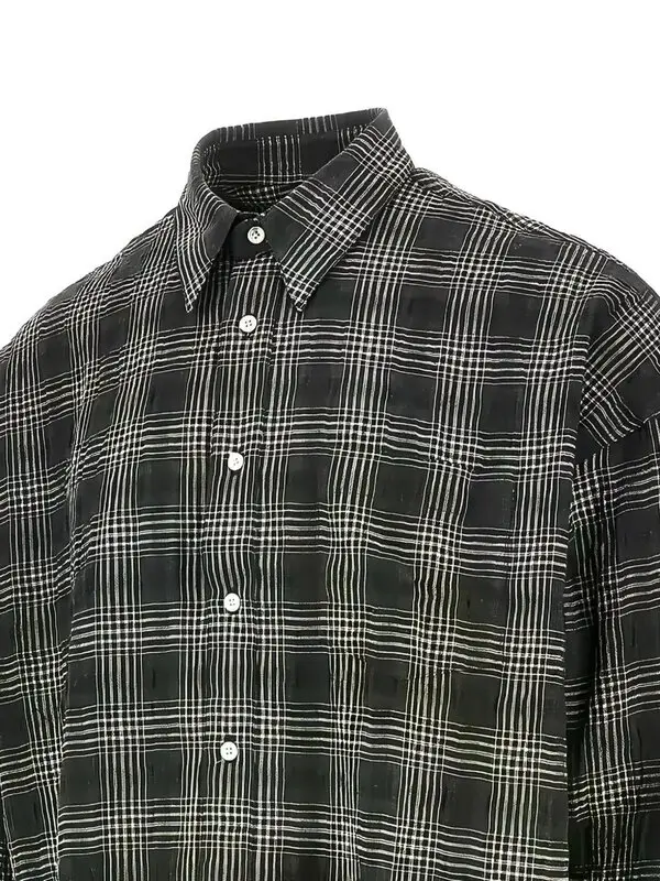 SUNFLOWER Checked-pattern Shirt