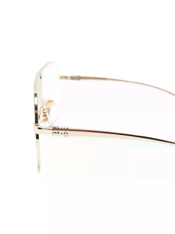 Miu Miu Oval-frame Glasses