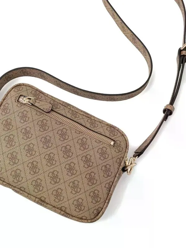 Guess Meridian Cross Body Bag - Brown