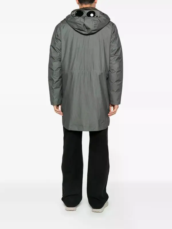 C.P. COMPANY Mille Hooded Coat - Grey
