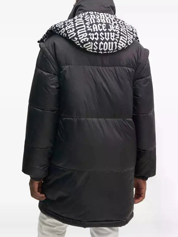 Versace Hooded Padded Coat