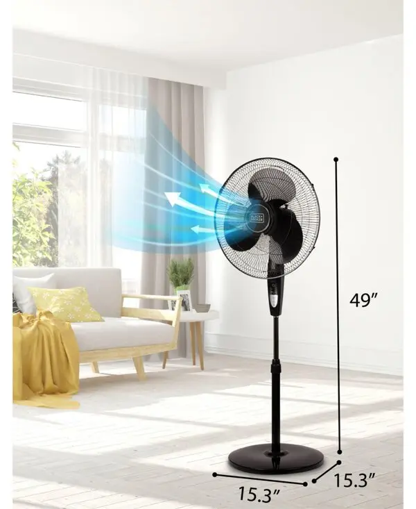 BLACK + DECKER 16 In. Stand Fan