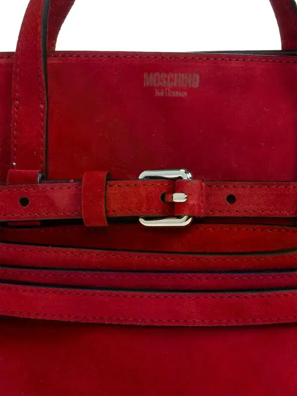 Moschino Buckle-strap Tote Bag