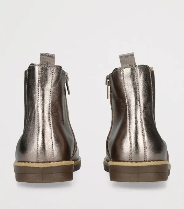 PAPOUELLI Leather Elo Ankle Boots