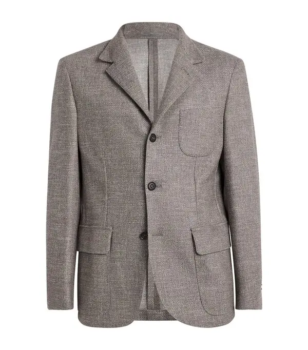 Corneliani Virgin Wool-silk-blend Blazer