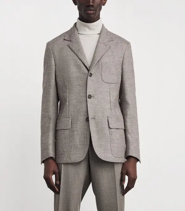 Corneliani Virgin Wool-silk-blend Blazer