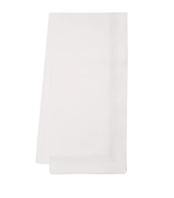 DEA Linen Embroidered Liri Table Runner