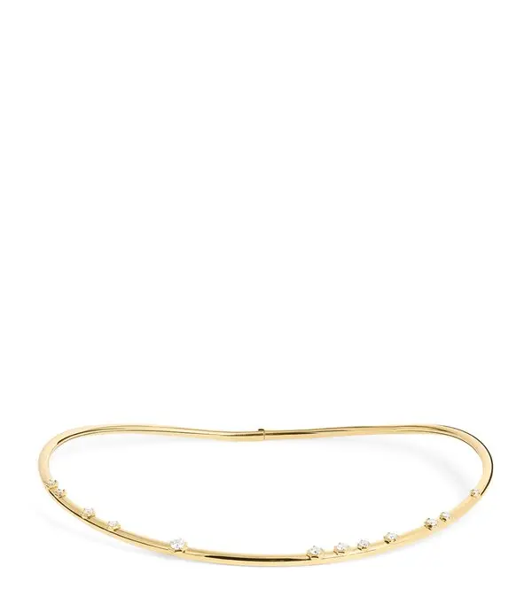 JADE TRAU Constellation Plié Choker - Gold