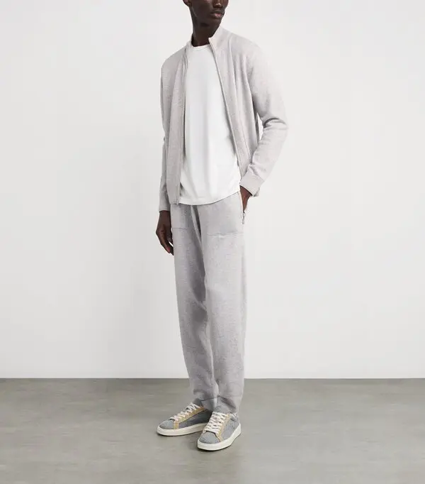 Eleventy Cashmere Cuffed Sweatpants