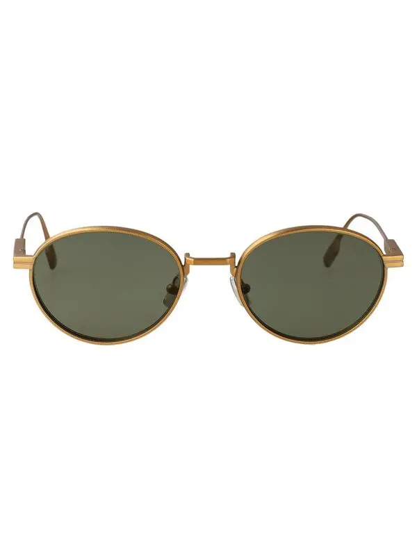 Zegna Metal Sunglasses - Bronzo Chiaro Op / Verde