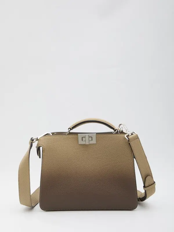 Fendi Peekaboo Iseeu Small Bag - Beige