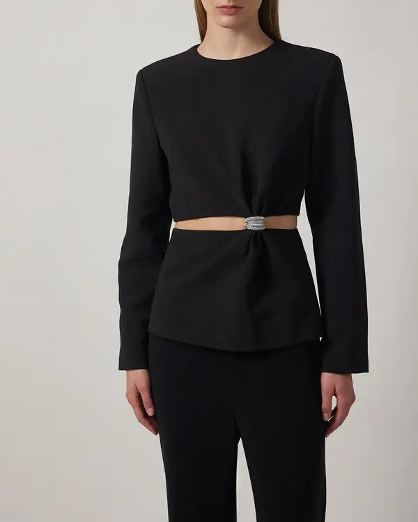 MALINA Sutton Cut Out Top